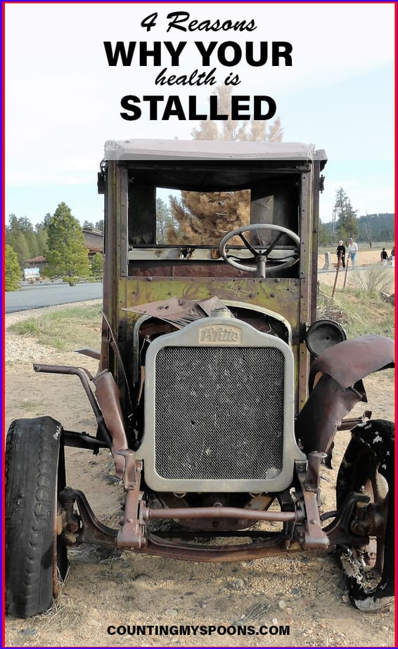 4 Reasons Why You're Stalled - Counting My Spoons