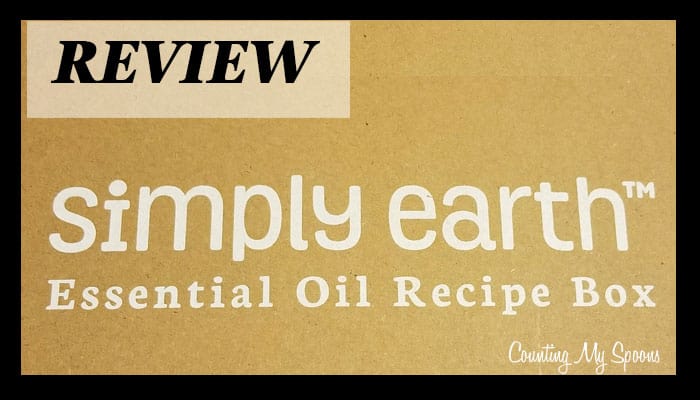 Simply Earth- An Essential Oil Recipe Subscription Box - Counting My Spoons