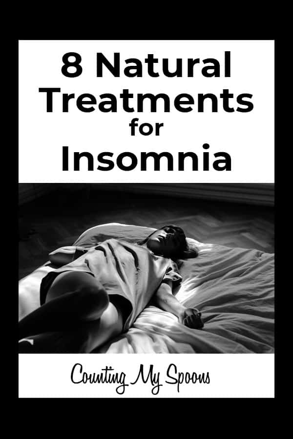 8 Natural Treatments for Insomnia - Counting My Spoons